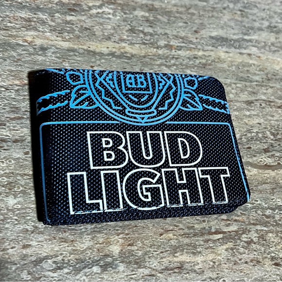 Budweiser | Bags | Nwot Bud Light Men Bifold Wallet | Poshmark